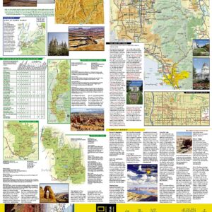 Utah Map (National Geographic Guide Map)