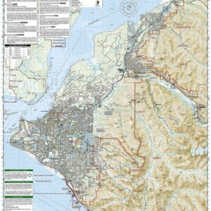 Chugach State Park, Anchorage Map (National Geographic Trails Illustrated Map, 764)