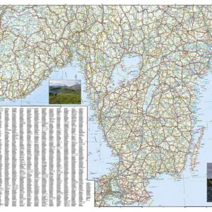 Southern Sweden and Norway Map (National Geographic Adventure Map, 3301)