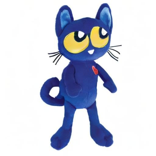 MerryMakers Pete the Kitty Plush Doll, 8.5-Inch