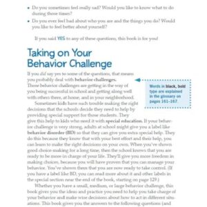 The Survival Guide for Kids With Behavior Challenges: How to Make Good Choices and Stay Out of Trouble (Survival Guides for Kids)