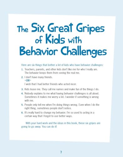 The Survival Guide for Kids With Behavior Challenges: How to Make Good Choices and Stay Out of Trouble (Survival Guides for Kids)