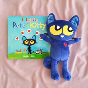 MerryMakers Pete the Kitty Plush Doll, 8.5-Inch