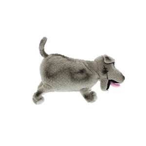 MerryMakers Walter the Farting Dog Plush Toy, 8-Inch