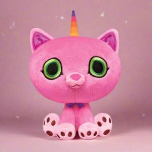 MerryMakers Itty-Bitty Kitty-Corn Doll, 9.5-Inch, Based on The bestselling Children's Picture Book by Shannon Hale, Pink