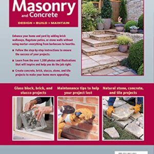 Ultimate Guide: Masonry and Concrete, 3rd Edition: Design, Build, Maintain (Creative Homeowner) 60 Projects & Over 1,200 Photos for Concrete, Block, Brick, Stone, Tile, and Stucco