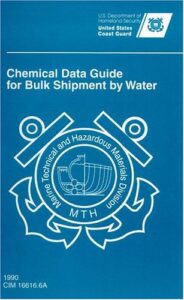 chemical data guide for bulk shipment by water