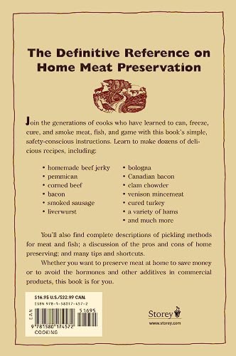 A Guide to Canning, Freezing, Curing & Smoking Meat, Fish & Game