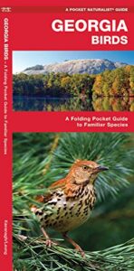 georgia birds: a folding pocket guide to familiar species (nature observation north america)