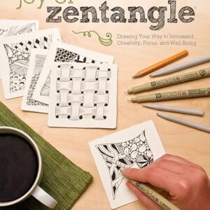 Joy of Zentangle: Drawing Your Way to Increased Creativity, Focus, and Well-Being (Design Originals) Instructions for 101 Tangle Patterns from CZTs Suzanne McNeill, Sandy Steen Bartholomew, & More