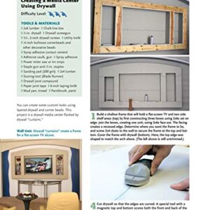 Ultimate Guide: Drywall, 3rd Edition (Creative Homeowner) Hang Drywall On Walls and Ceilings Like a Pro, Learn Taping Secrets for Seamless Joints, Apply Finishes and Make Drywall Repairs