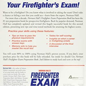 Norman Hall's Firefighter Exam Preparation Book