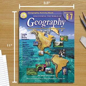 Mark Twain Geography Workbook for Grades 6-7, Western Hemisphere Geography Activity Book, 6th Grade & 7th Grade Geography for Kids, Classroom or ... (Discovering the World of Geography)