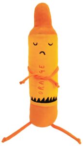 merrymakers the day the crayons quit orange soft plush crayon toy, 12-inch, from drew daywalt and oliver jeffer's the day the crayons quit book series