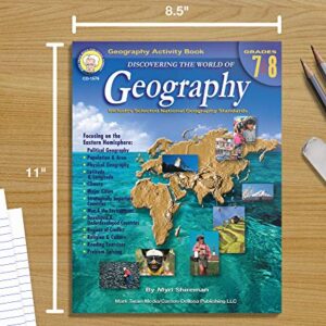 Mark Twain Geography Workbook, Geography for Kids Grade 7-8, Population, Political, Climate, Physical Geography of the Eastern Hemisphere, 7th Grade Workbooks & Up, Classroom or Homeschool Curriculum