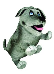 merrymakers walter the farting dog plush toy, 8-inch