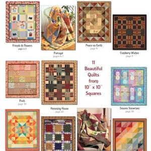 Big Blocks, Big Quilts: 11 Easy Quilts with Layer Cake 10" x 10" Squares (Design Originals) Beginner-Friendly, Easy-to-Follow Instructions and Variations, plus Assembly Diagrams and Color Photos