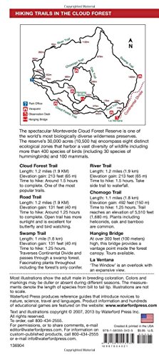 Monteverde Birds: A Folding Pocket Guide to Familiar Species of Costa Rica's Monteverde Cloud Forest (Nature Observation International)