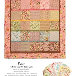 Big Blocks, Big Quilts: 11 Easy Quilts with Layer Cake 10" x 10" Squares (Design Originals) Beginner-Friendly, Easy-to-Follow Instructions and Variations, plus Assembly Diagrams and Color Photos