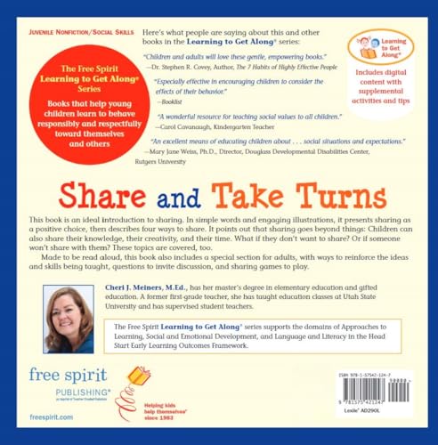 Share and Take Turns (Learning to Get Along, Book 1)