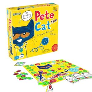 briarpatch | pete the cat groovy buttons game, fans of pete the cat books, ages 3+