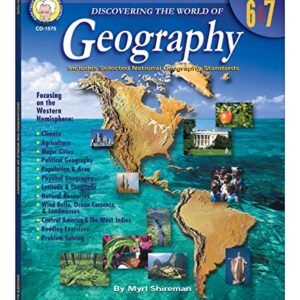 Mark Twain Geography Workbook for Grades 6-7, Western Hemisphere Geography Activity Book, 6th Grade & 7th Grade Geography for Kids, Classroom or ... (Discovering the World of Geography)