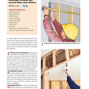 Ultimate Guide: Drywall, 3rd Edition (Creative Homeowner) Hang Drywall On Walls and Ceilings Like a Pro, Learn Taping Secrets for Seamless Joints, Apply Finishes and Make Drywall Repairs