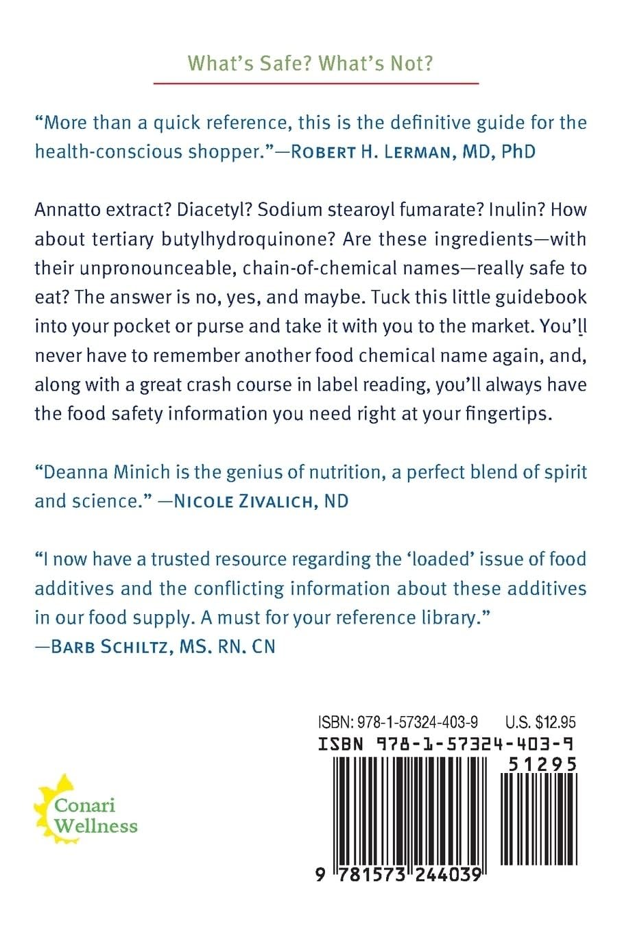 A-Z Guide to Food Additives: Never Eat What You Can't Pronounce (Meal Planner, Food Counter, Grocery List, Shopping for Healthy Food)