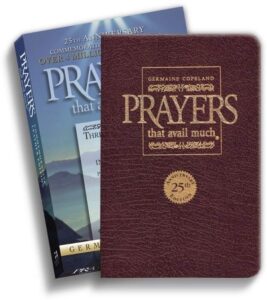 prayers that avail much: three bestselling works complete in one volume, 25th anniversary leather burgundy (commemorative leather edition)