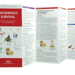 Wilderness Survival: A Folding Pocket Guide on How to Stay Alive in the Wilderness (Pocket Naturalist)