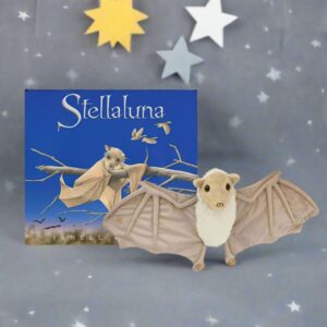 MerryMakers Stellaluna Plush Doll, 8-Inch