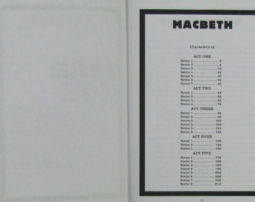 Macbeth: No Fear Shakespeare Side-by-Side Plain English