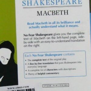 Macbeth: No Fear Shakespeare Side-by-Side Plain English