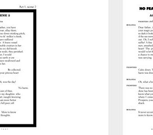 The Tempest: No Fear Shakespeare Side-by-Side Plain English (Volume 5)