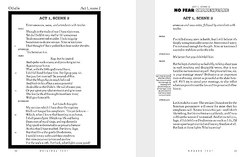 Othello: No Fear Shakespeare Side-by-Side Plain English (Volume 9)