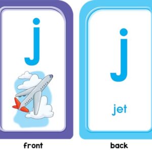 School Zone - Alphabet Match Flash Cards - Ages 4 and Up, Preschool to Kindergarten, ABC's, Letters, Matching, Beginning Sounds, Letter-Picture Recognition, and More