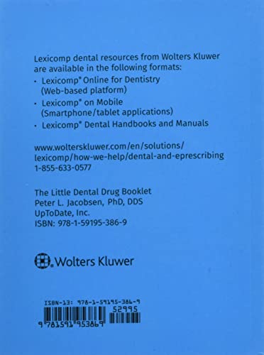 Little Dental Drug Book 2021-2022