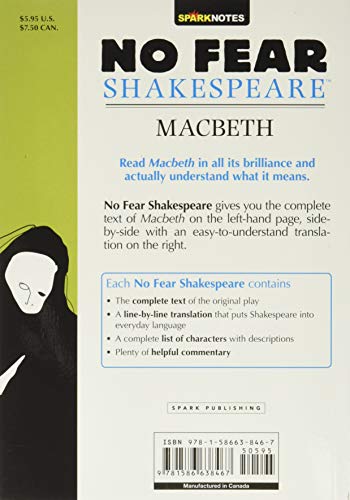 Macbeth: No Fear Shakespeare Side-by-Side Plain English