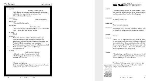 The Tempest: No Fear Shakespeare Side-by-Side Plain English (Volume 5)