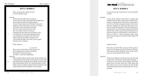 The Tempest: No Fear Shakespeare Side-by-Side Plain English (Volume 5)