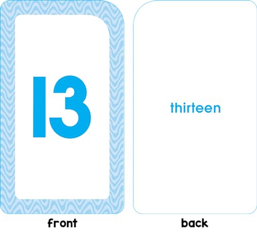 School Zone Numbers Flash Cards: Toddler, Preschool, Kindergarten, Learn Math, Addition, Subtraction, Numerical Order, Counting, Problem Solving, and More