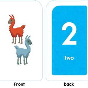 School Zone Numbers Flash Cards: Toddler, Preschool, Kindergarten, Learn Math, Addition, Subtraction, Numerical Order, Counting, Problem Solving, and More