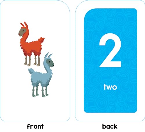 School Zone Numbers Flash Cards: Toddler, Preschool, Kindergarten, Learn Math, Addition, Subtraction, Numerical Order, Counting, Problem Solving, and More