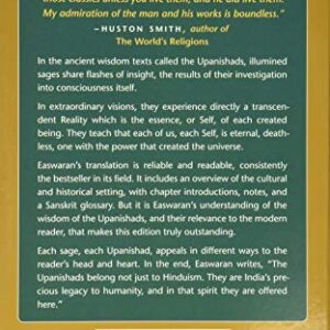 The Upanishads (Easwaran's Classics of Indian Spirituality Book 2)