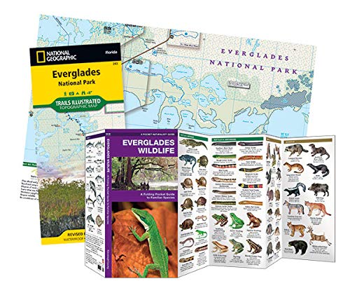 Everglades National Park Adventure Set: Trail Map & Wildlife Guide