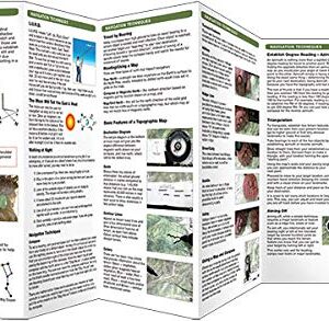 Basic & Primitive Navigation: A Folding Pocket Guide to Wilderness Skills & Techniques (Pathfinder Outdoor Survival Guide Series)