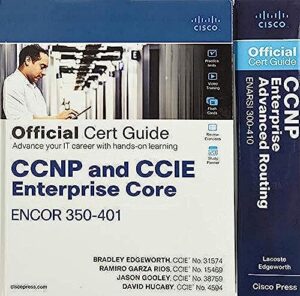 ccnp enterprise core encor 350-401 and advanced routing enarsi 300-410 official cert guide library