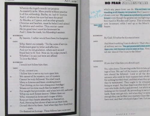 Othello: No Fear Shakespeare Side-by-Side Plain English (Volume 9)