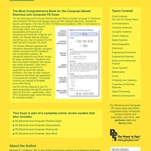 PPI FE Electrical and Computer Review Manual – Comprehensive FE Book for the FE Electrical and Computer Exam