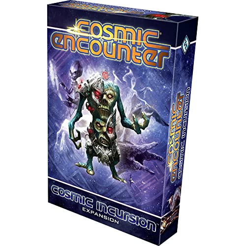 Cosmic Incursion Board Game EXPANSION - Classic Strategy Game of Intergalactic Conquest for Kids and Adults, Ages 14+, 3-6 Players, 1-2 Hour Playtime, Made by Fantasy Flight Games